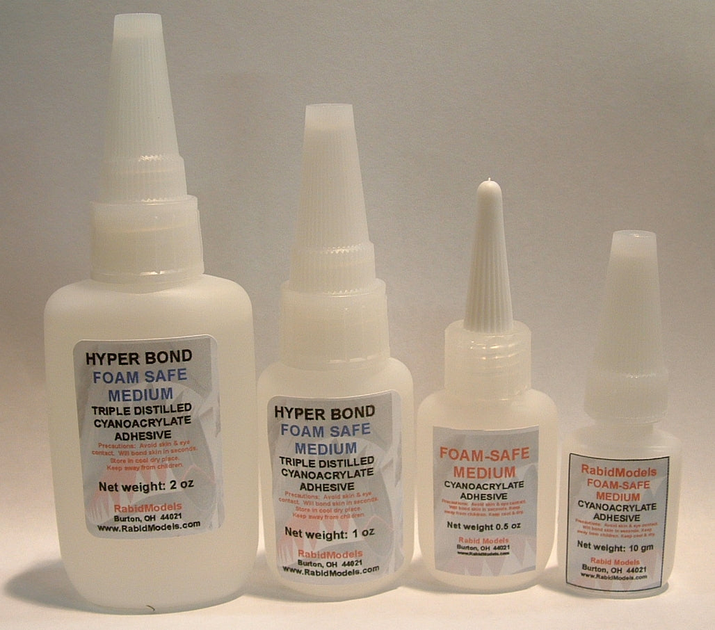 Foam-Safe ODORLESS CA Super Glue – RABIDMODELS.COM