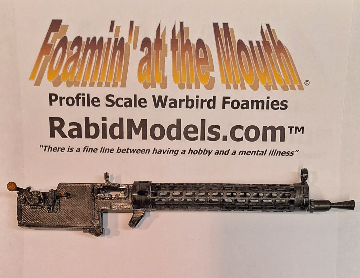 1/6 scale SPANDAU lMG-08 MACHINE GUN model kit - for R/C WWI Biplanes ...