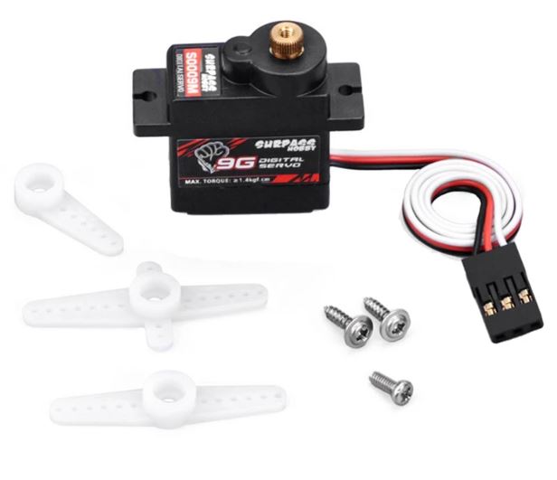 9gm DIGITAL MICRO SERVO METAL GEAR – RABIDMODELS.COM