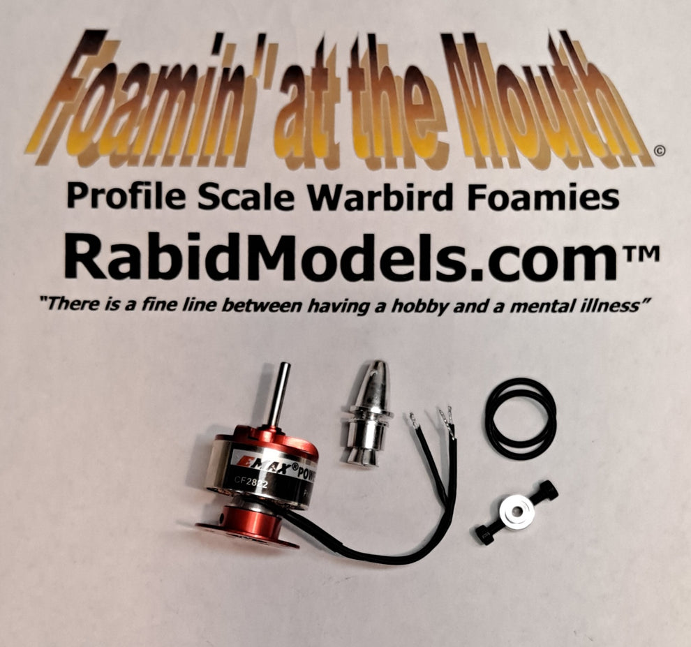 Fun Scale Models CORSAIR "POWER PACK" -eMax CF2822 Brushless Motor and ...