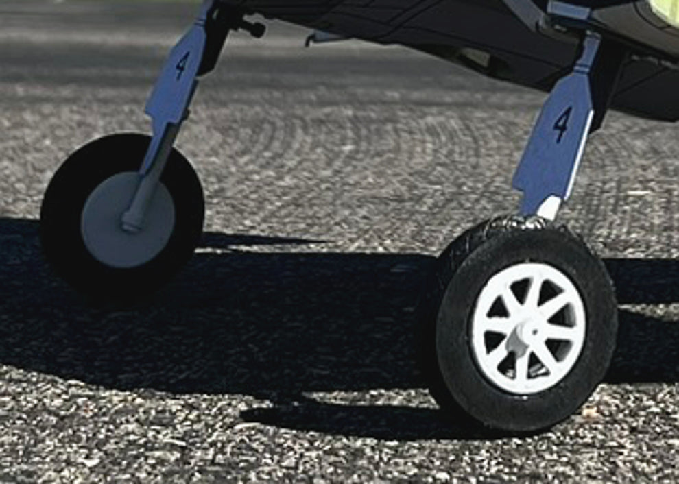 3D-printed Wheels and Parts for the Fun Scale Models F4U-1A CORSAIR ...